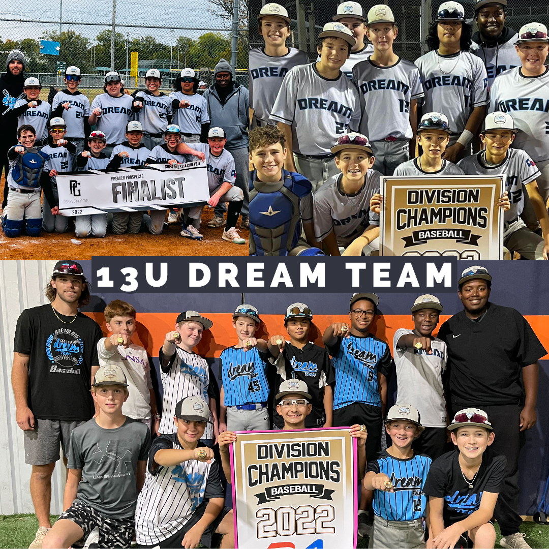 DREAM Team Baseball 13UAAA Majors Private Tryout Signup Form